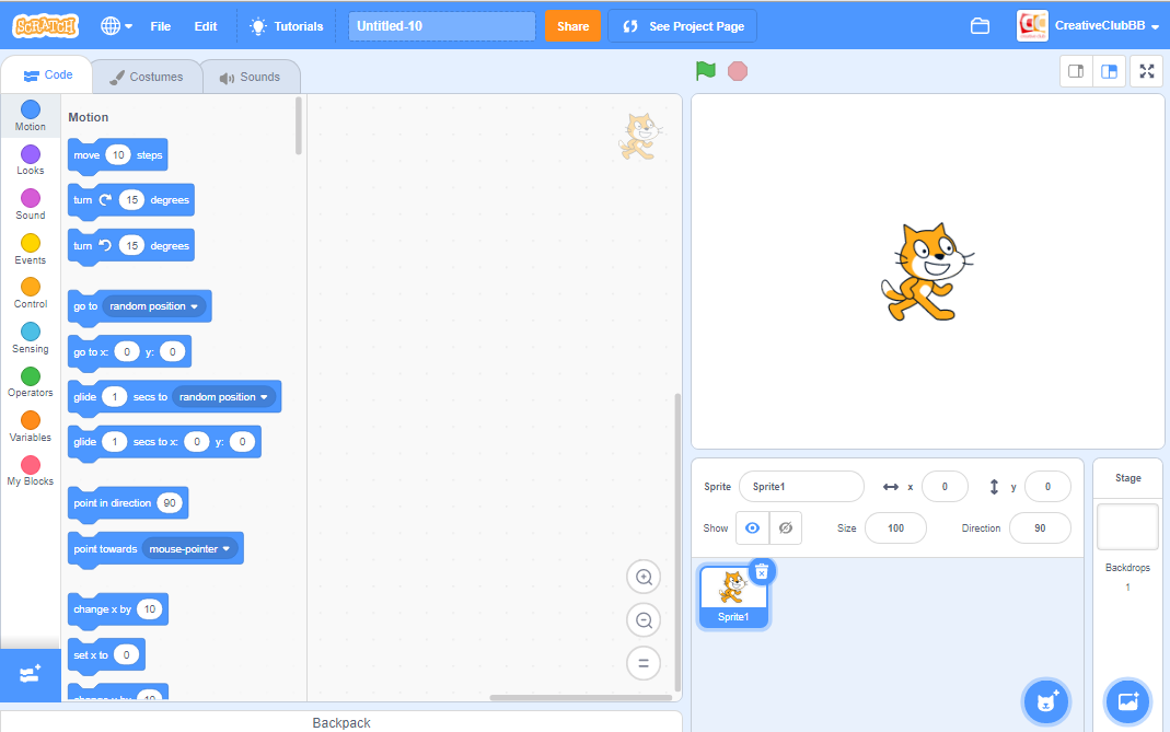 Programuj w Scratch miniporadnik jak zacząć - Creative Club